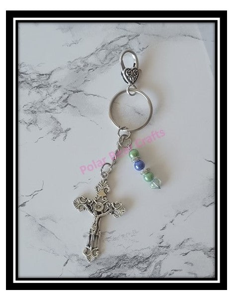 Keychain Religious Design – www.craftypolarbear.com